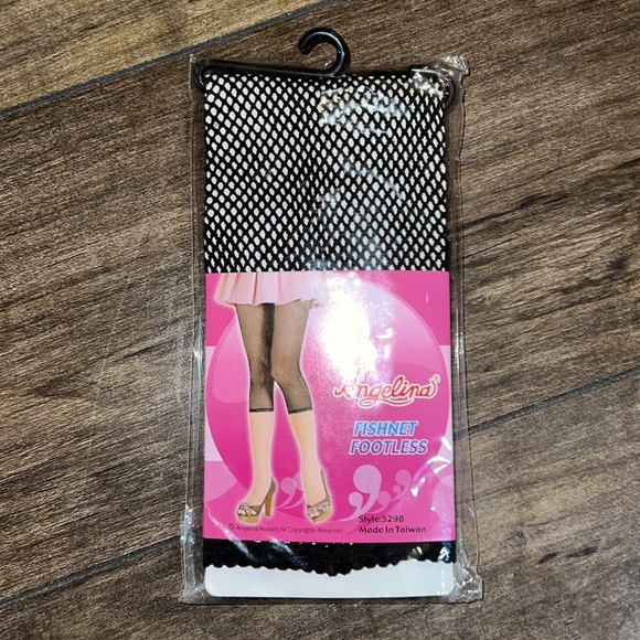 Angelina | Accessories | Angelina Footless Fishnet Black Festival Rave ...